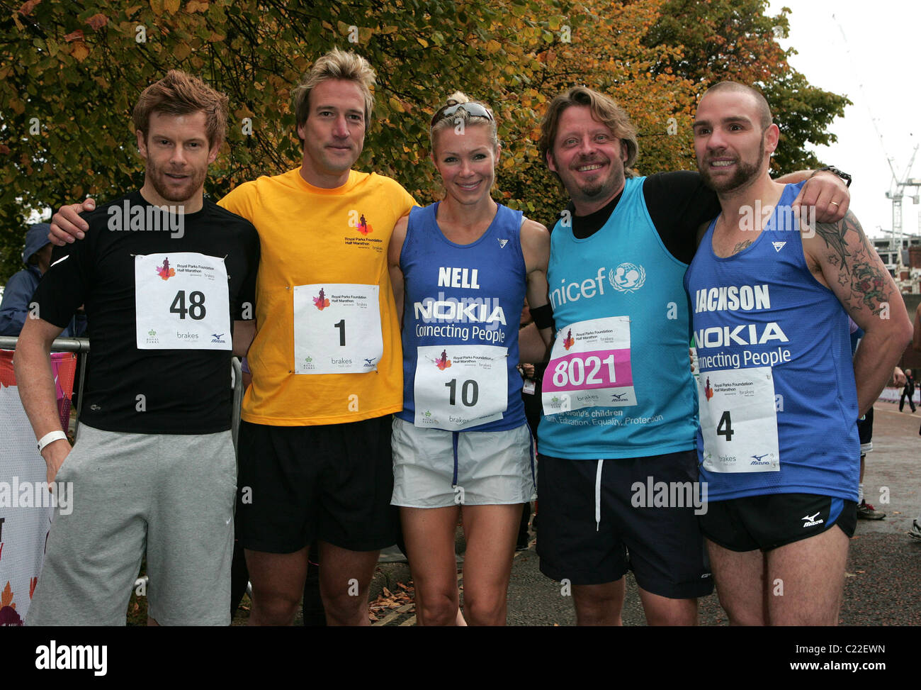 Ben Fogle, Nell McAndrew and Charley Boorman The Royal Parks Foundation ...