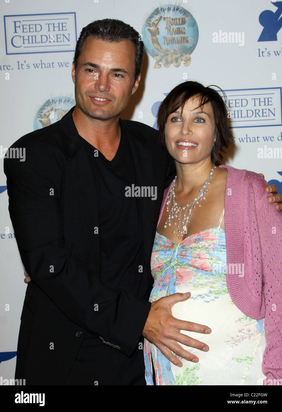 Matthew Borlenghi and wife Heather Borlenghi 2009 World Magic awards ...