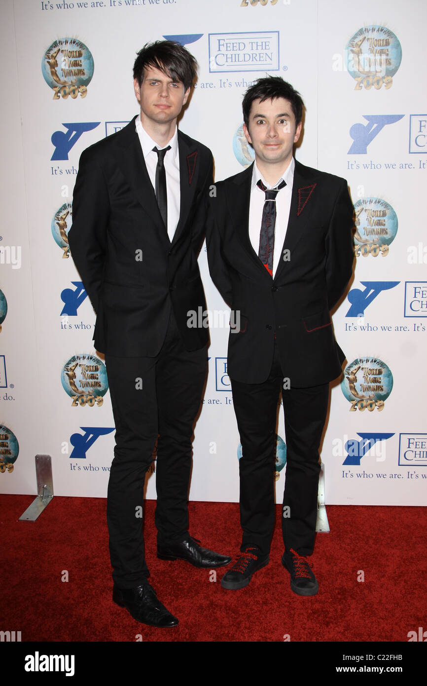 Magicians, Barry and Stuart 2009 World Magic awards held at The Barker ...