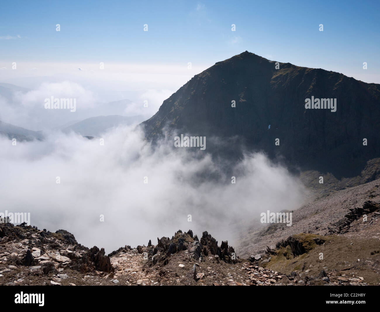 Cloud inversion wales hi-res stock photography and images - Alamy