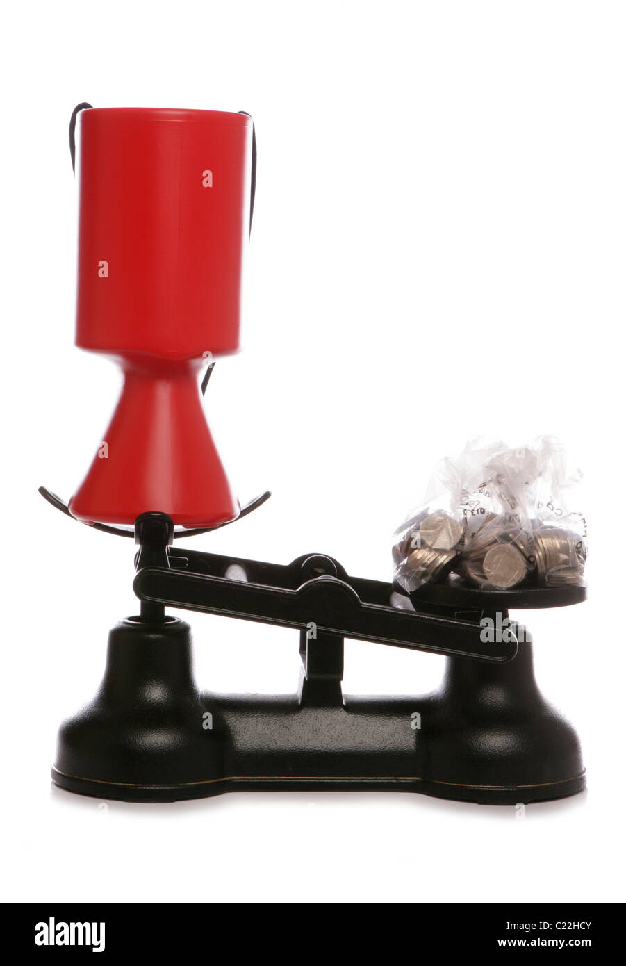 Money scales hi-res stock photography and images - Alamy