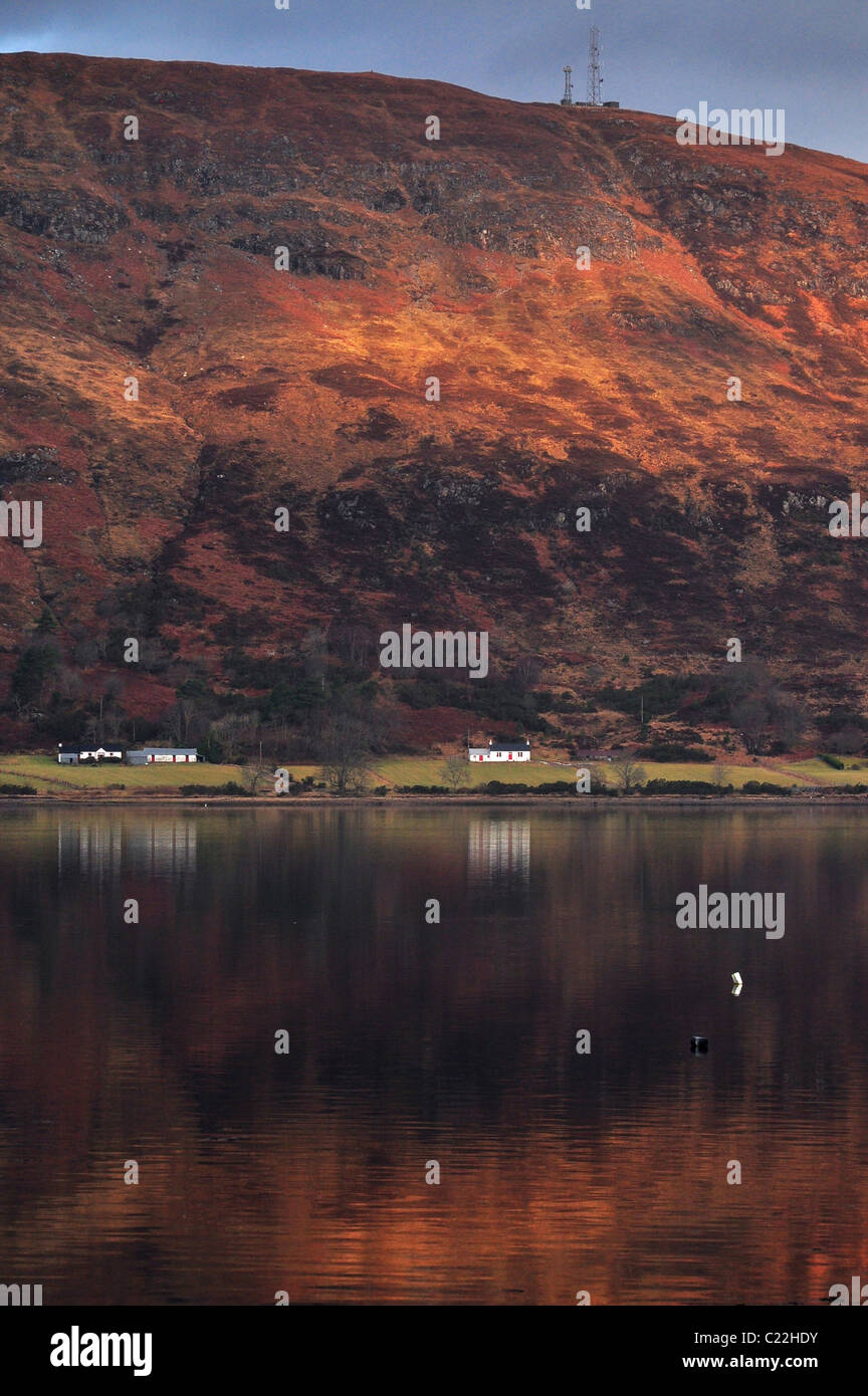 View at Loch Linnhe from Fort William Stock Photo - Alamy