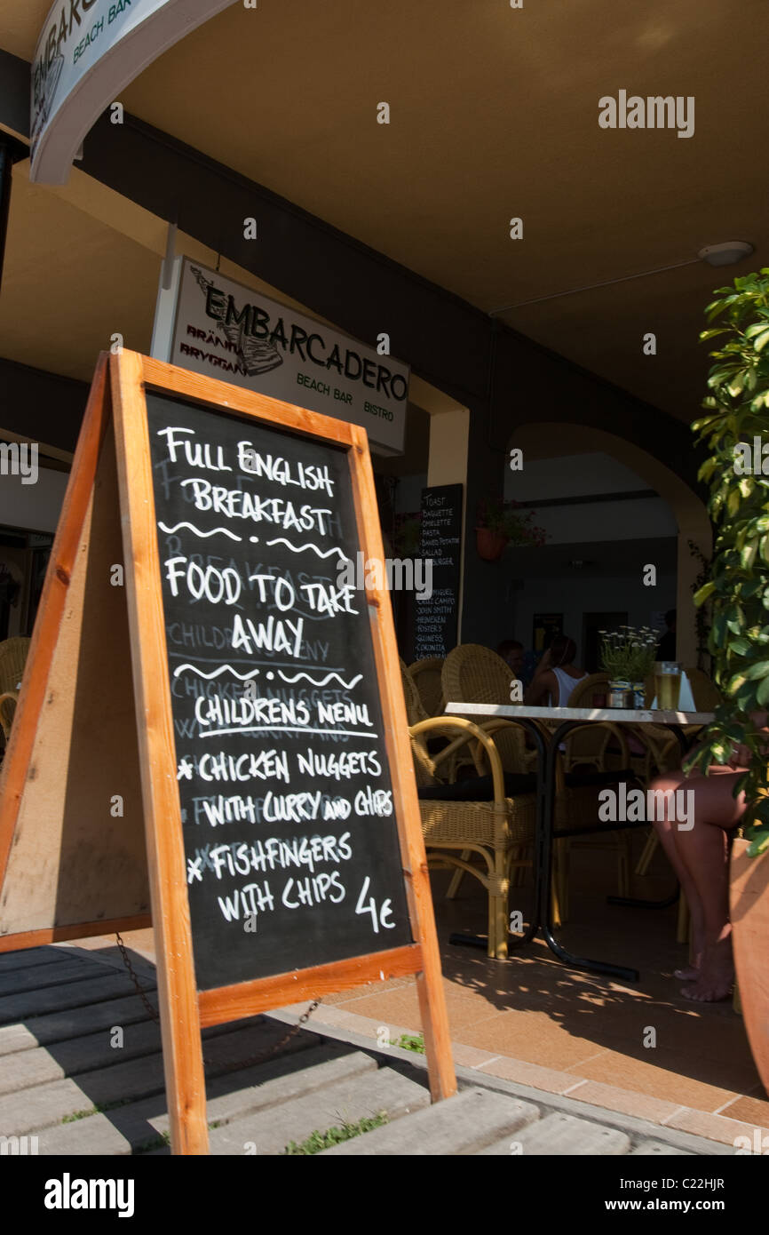Full english breakfast sign hi-res stock photography and images - Alamy
