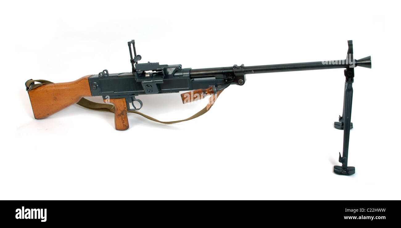Czech medium machine gun model Vz59. Other weapons are available from ...
