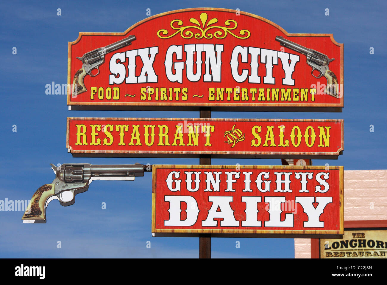 Saloon Girl With Pistol Silhouettes