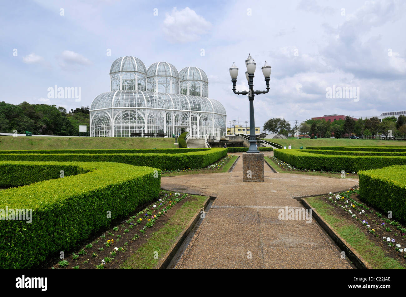 Greenhouse at the botanical Garden of Curitiba "Jardim Botânico ...