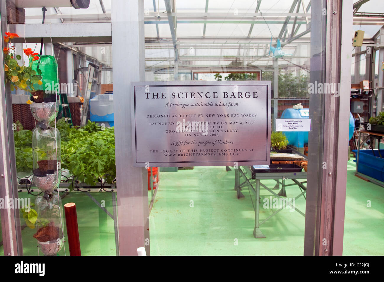 The Science Barge is a completely sustainable Urban Farm used for ...