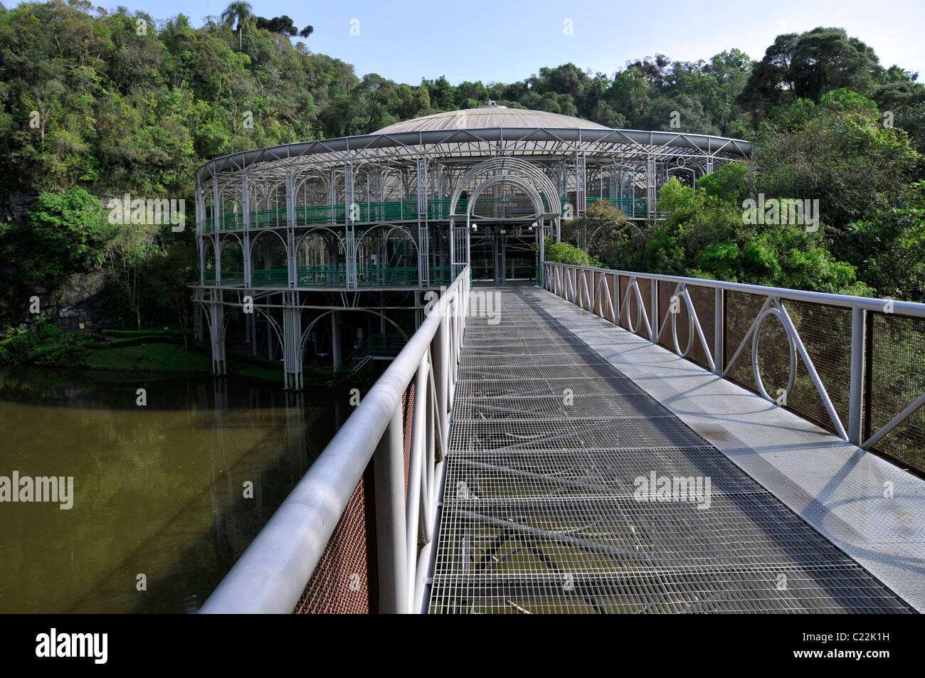 "Opera de Arame" theater, Curitiba, Paraná, Brazil Stock Photo - Alamy