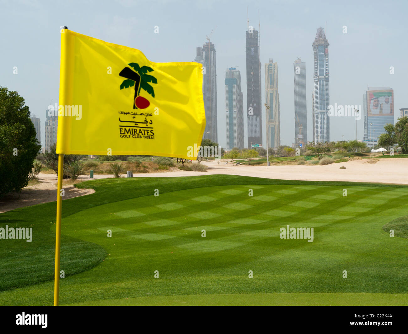 Emirates golf club hi-res stock photography and images - Alamy