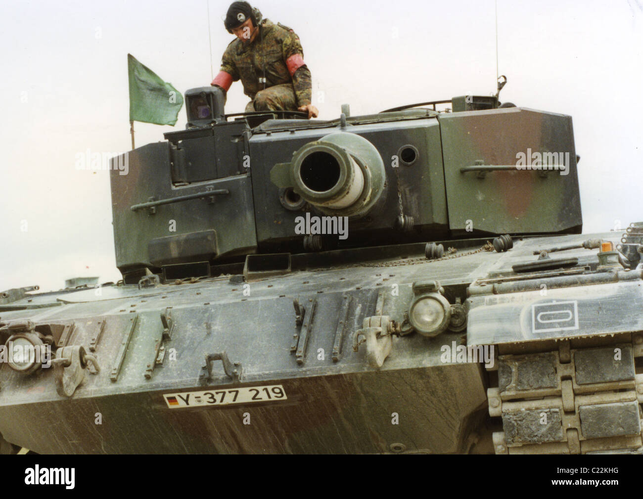 The Leopard 2 is a German main battle tank (Kampfpanzer) developed by ...