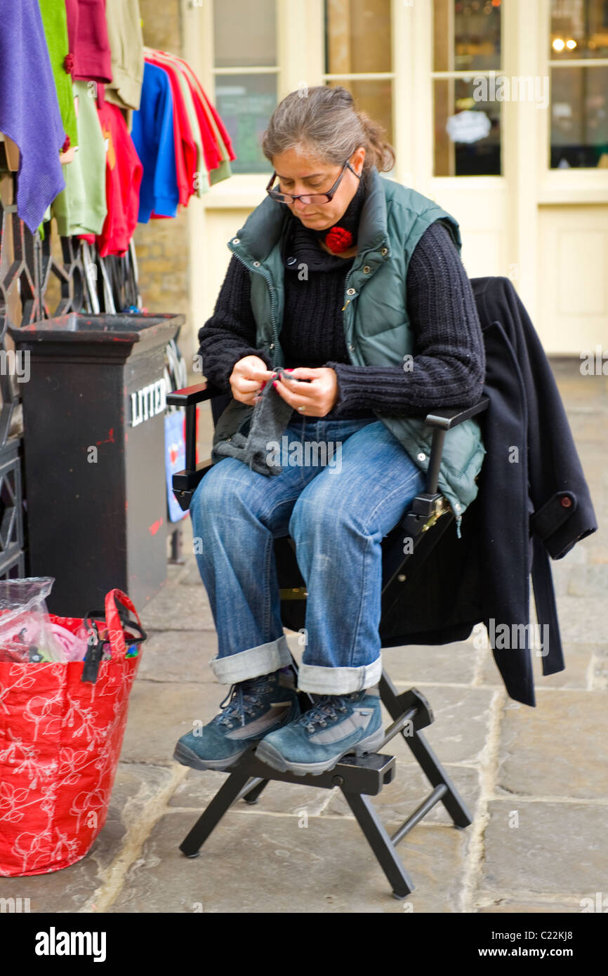 Stall holder lady woman seated hi-res stock photography and images - Alamy