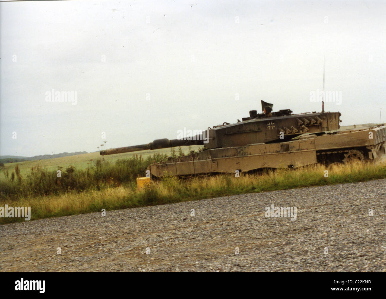 The Leopard 2 is a German main battle tank (Kampfpanzer) developed by ...