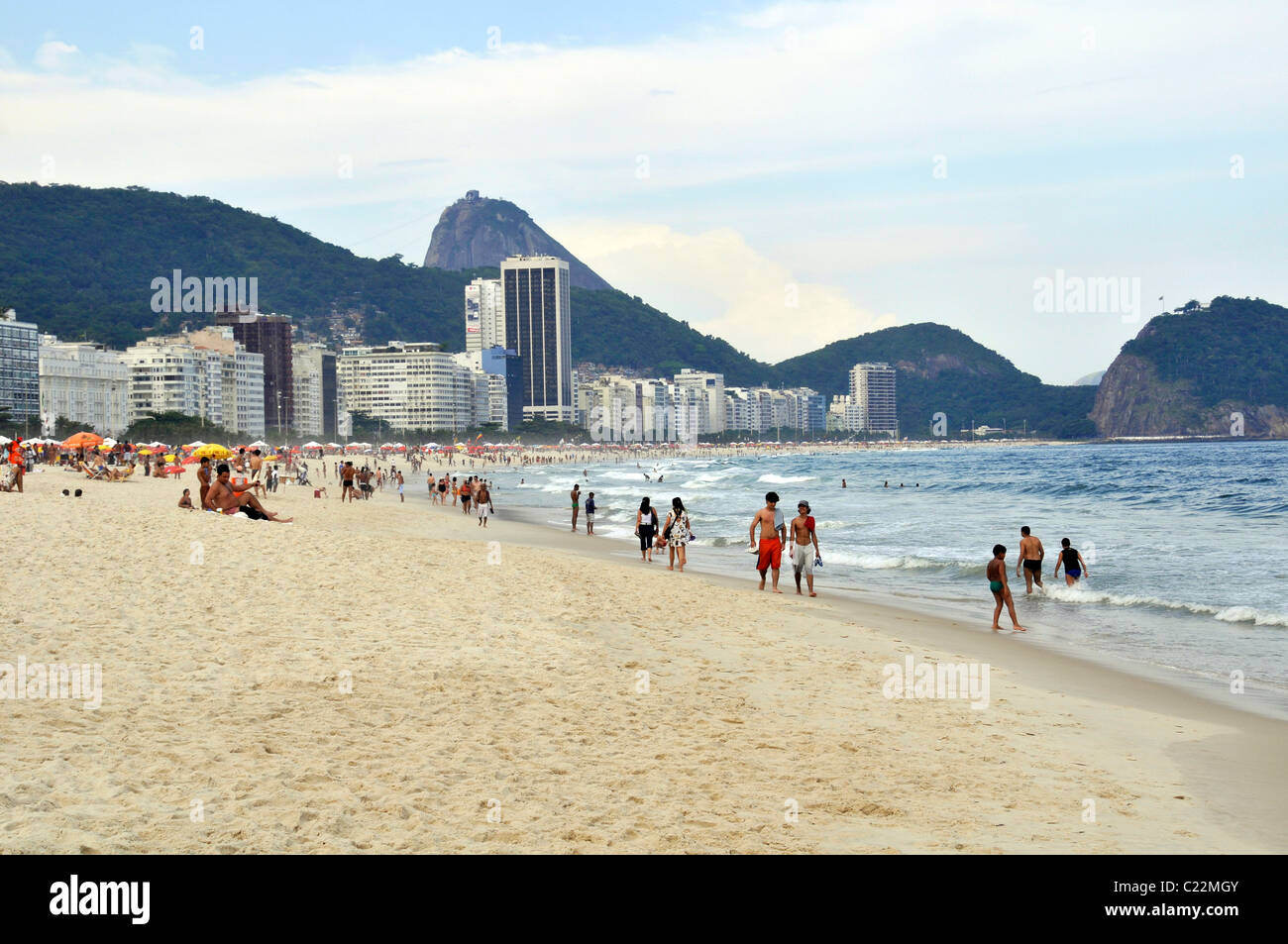 Copacabana Beach, Rio de Janeiro, Brazil Stock Photo - Alamy