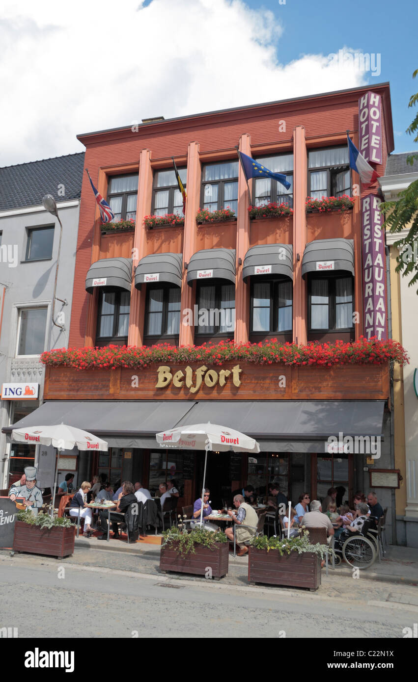 Belgium beer cafe hi-res stock photography and images - Alamy