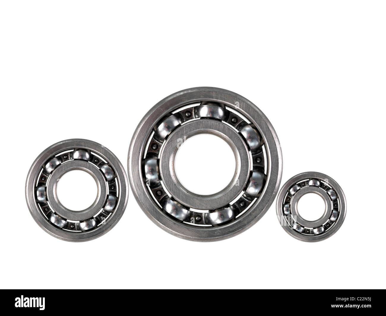 A bearing isolated against a white background Stock Photo - Alamy
