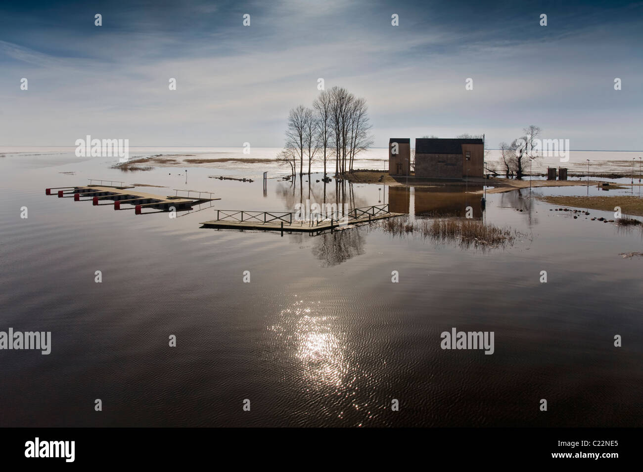 Emajogi river mouth and lake hi-res stock photography and images - Alamy