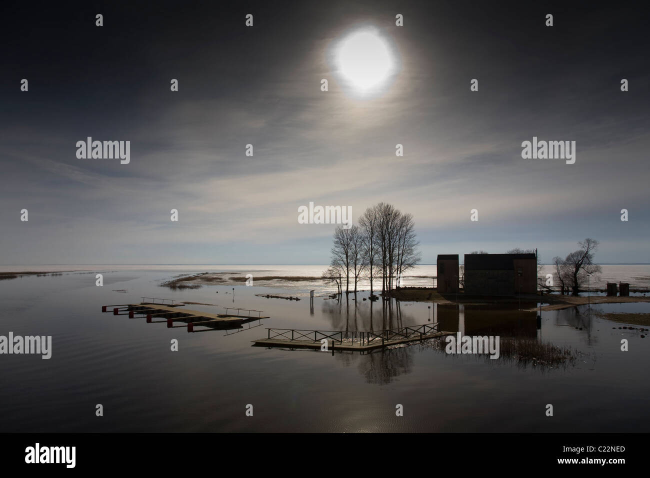 Emajogi river mouth and lake hi-res stock photography and images - Alamy
