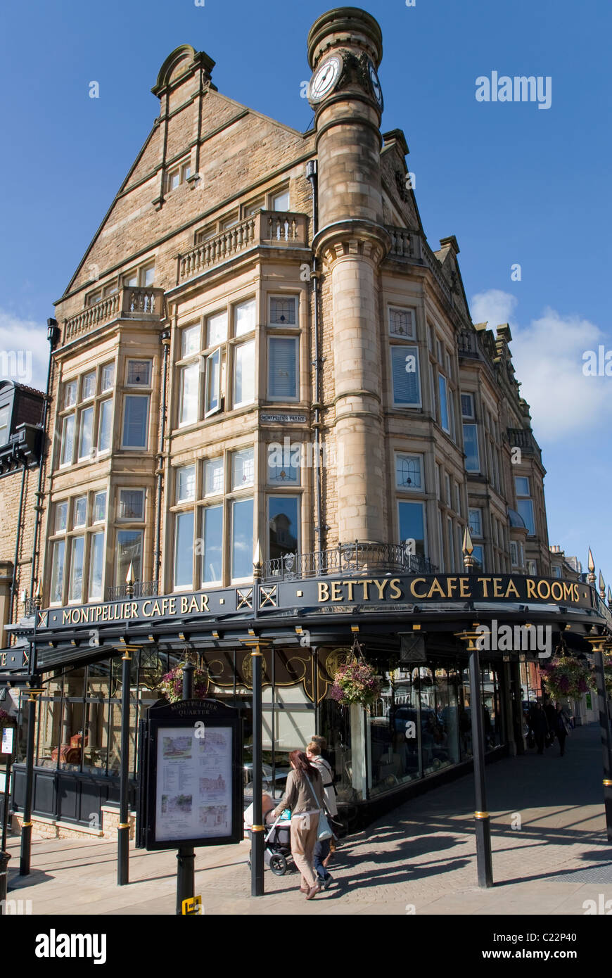 Bettys Cafe and Tea Rooms, Harrogate Stock Photo - Alamy
