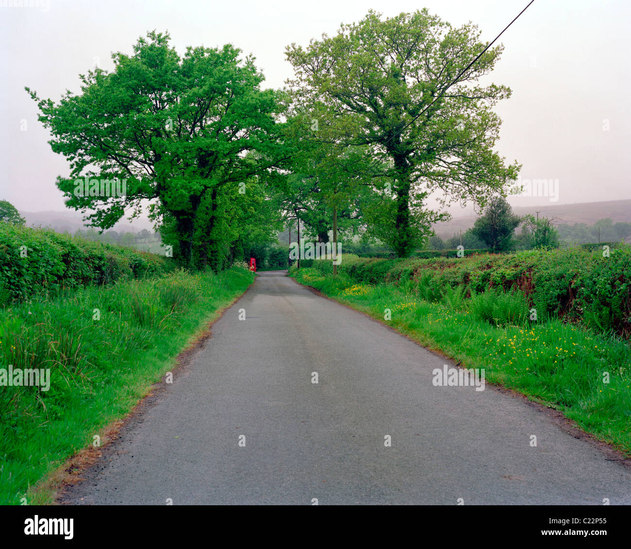 K6 phoneboxes in the Welsh landscape This kiosk is in: Gerizim ...