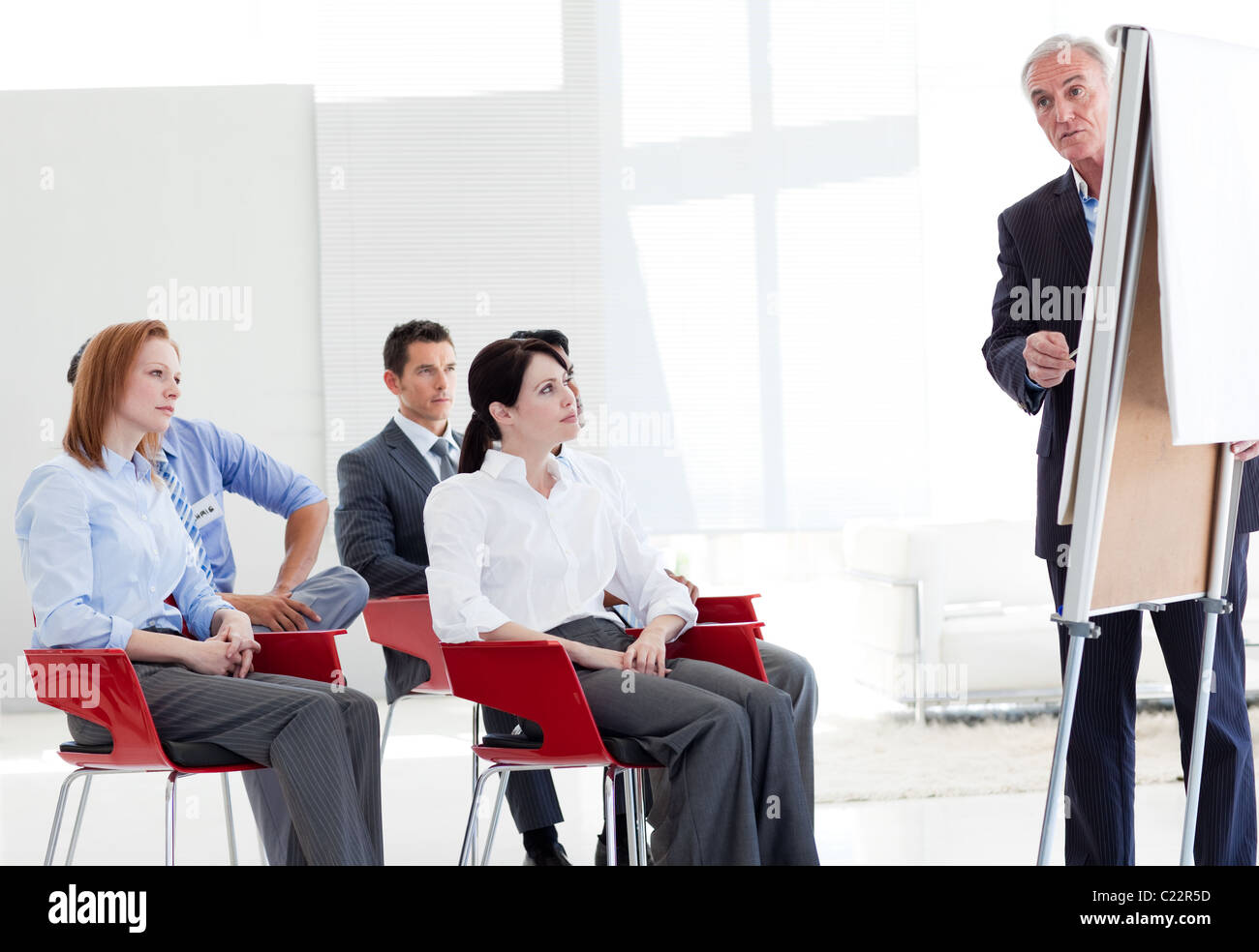 Business people at a seminar Stock Photo - Alamy