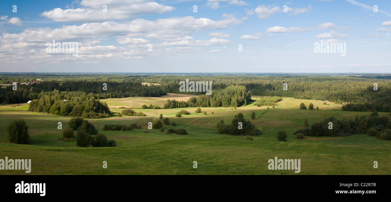 Aerial View from Meremäe Watchtower, Setomaa, Võru County, Estonia ...