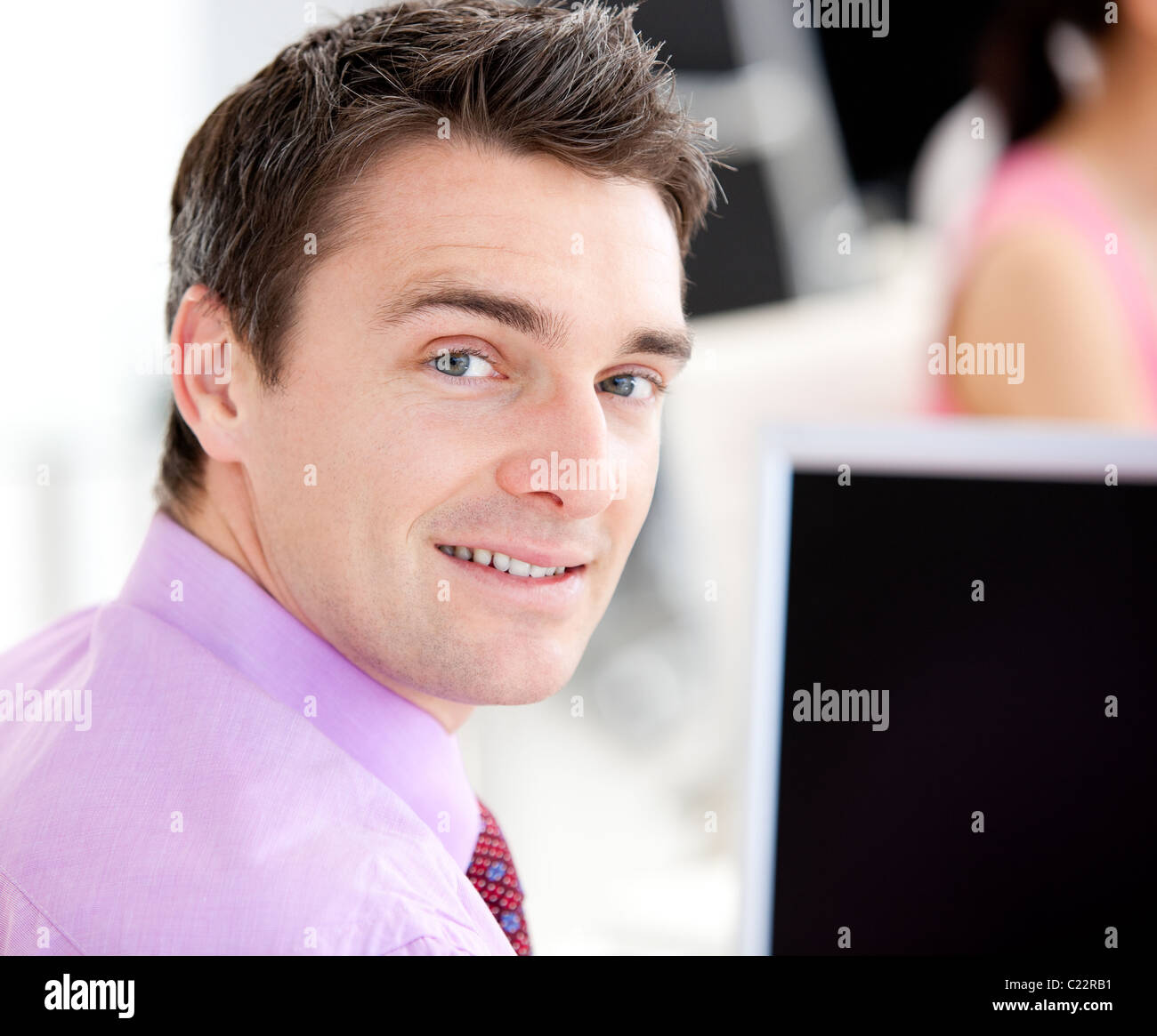 Assertive female executive looking hi-res stock photography and images ...