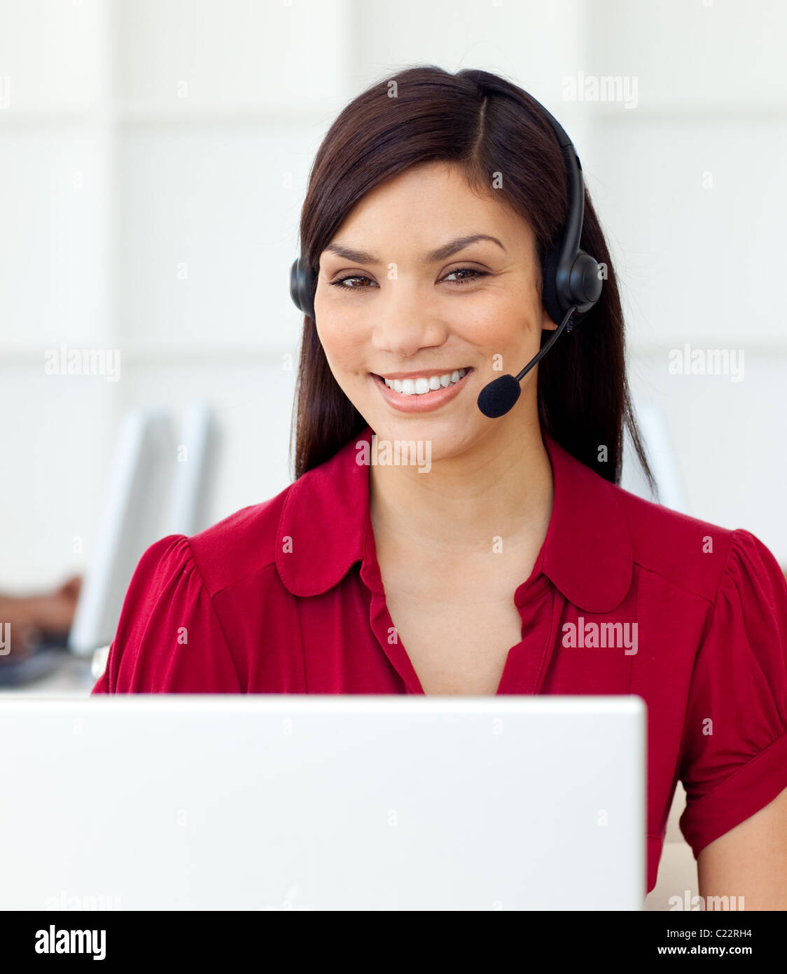 Self assured customer service hi-res stock photography and images - Alamy