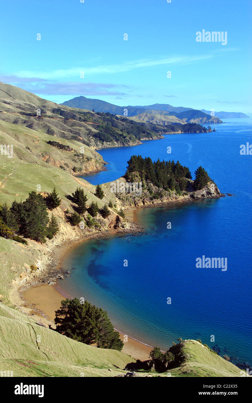 Ngaio Bay near French Pass, Marlborough Sounds, South Island New ...