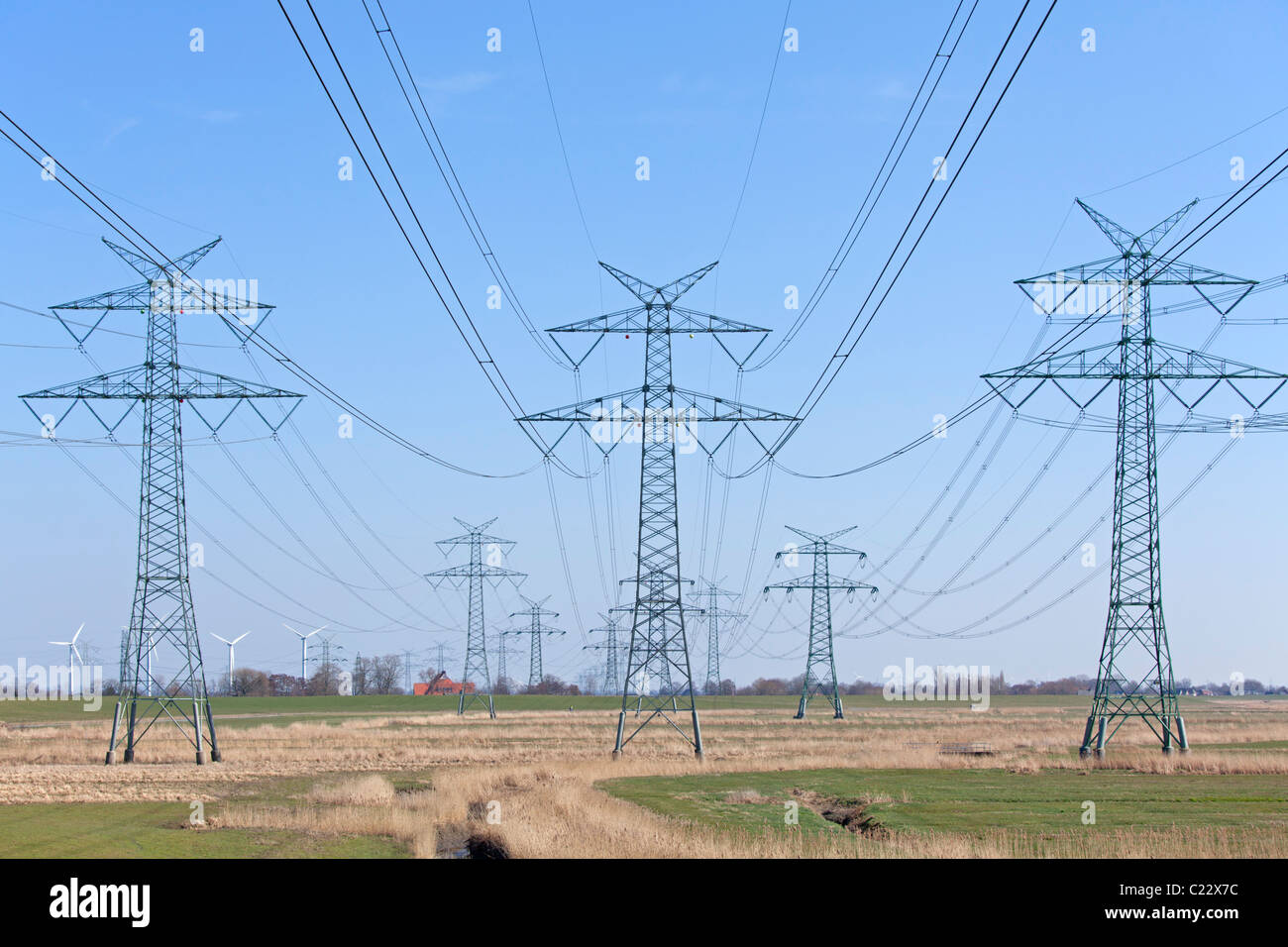 Pylons germany hi-res stock photography and images - Alamy