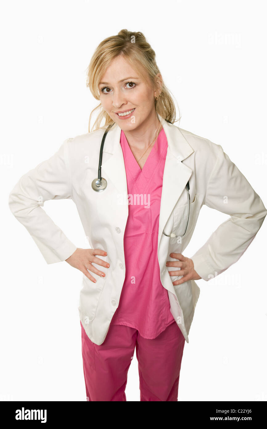 Lady doctor hi-res stock photography and images - Alamy