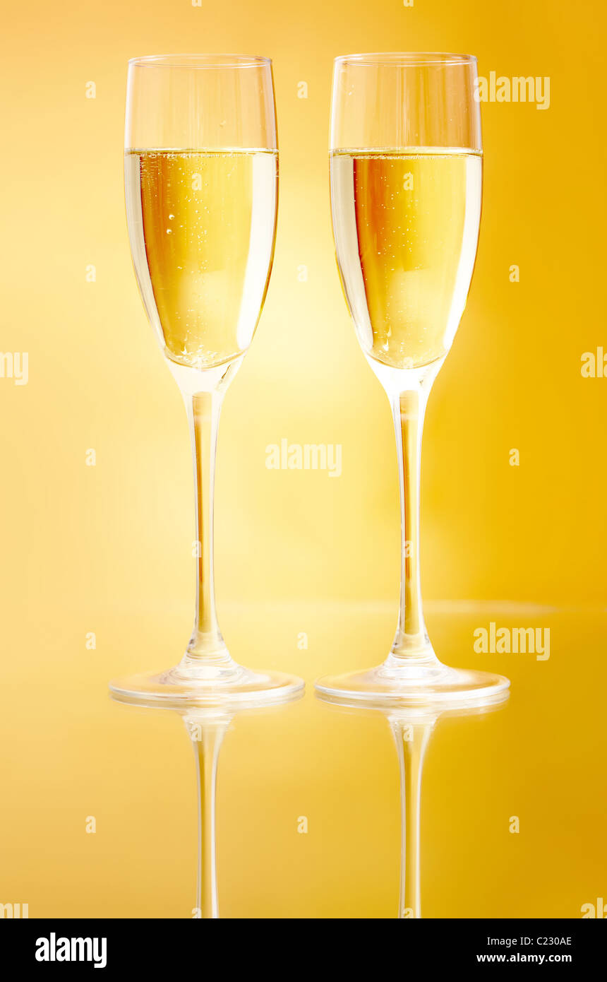 Photo of beautiful beverages standing on the table Stock Photo - Alamy