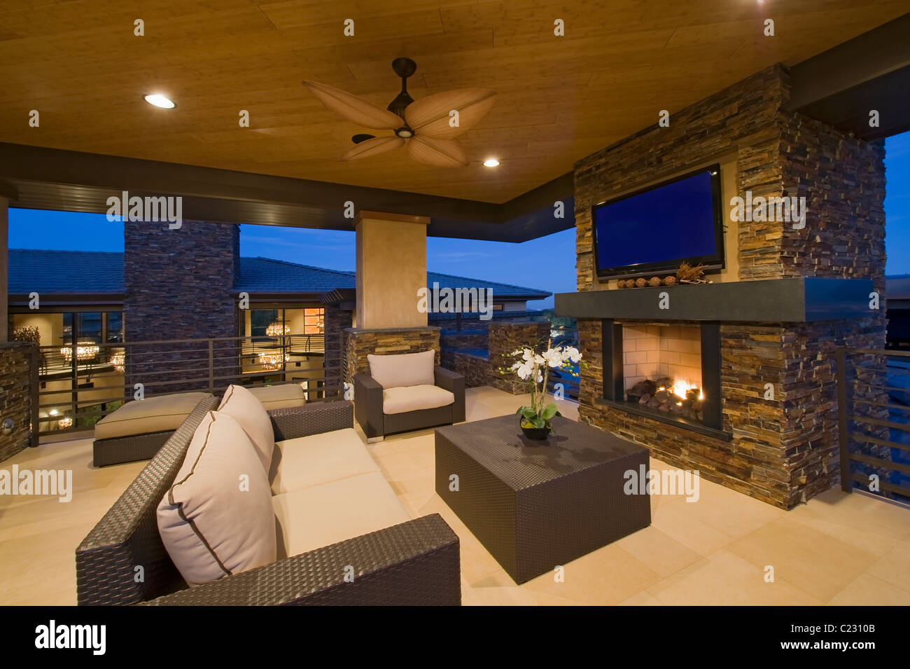 Interior modern home design furniture lounge american hi-res stock ...