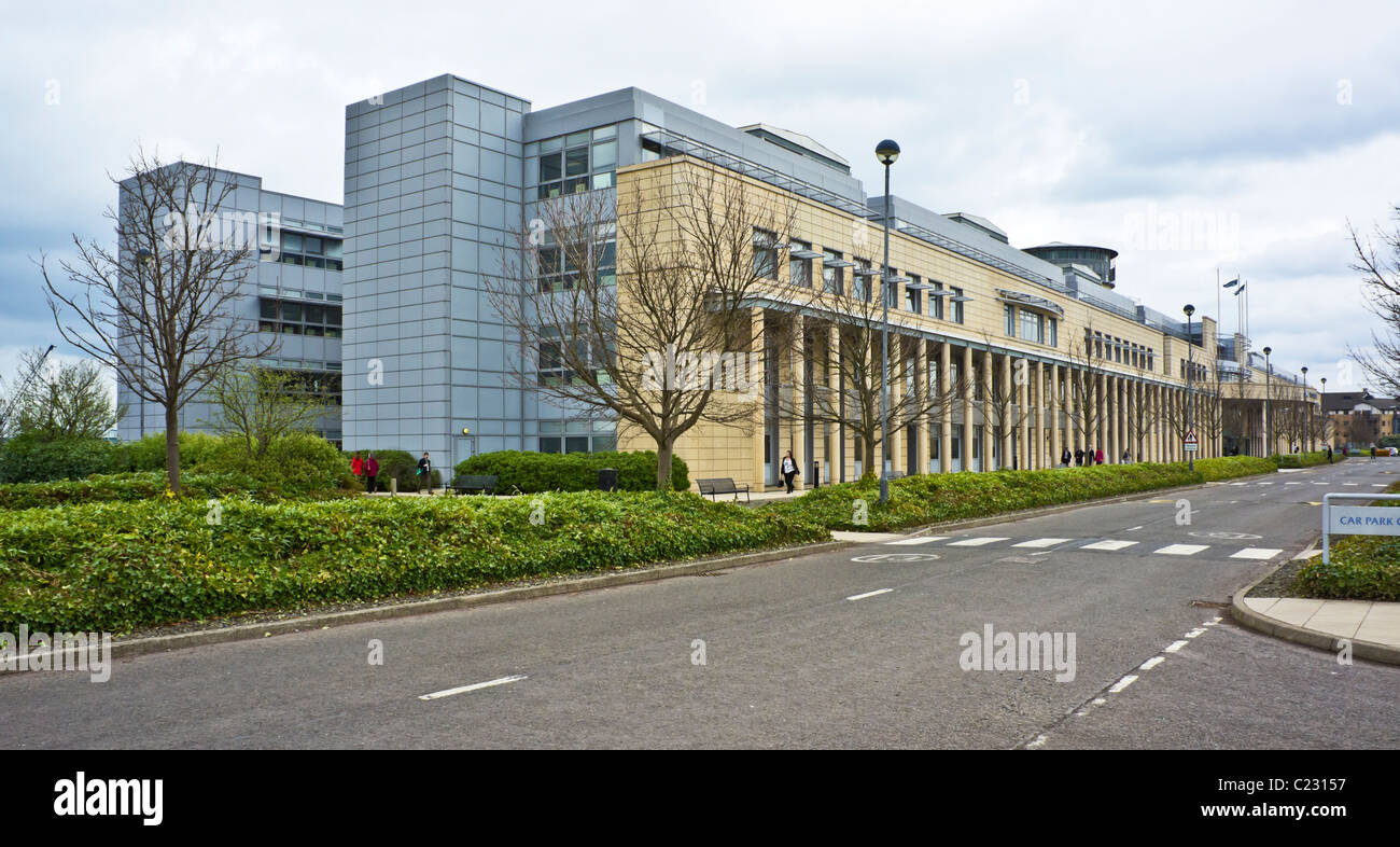 Scottish Government building complex on Victoria Quay in Leith ...