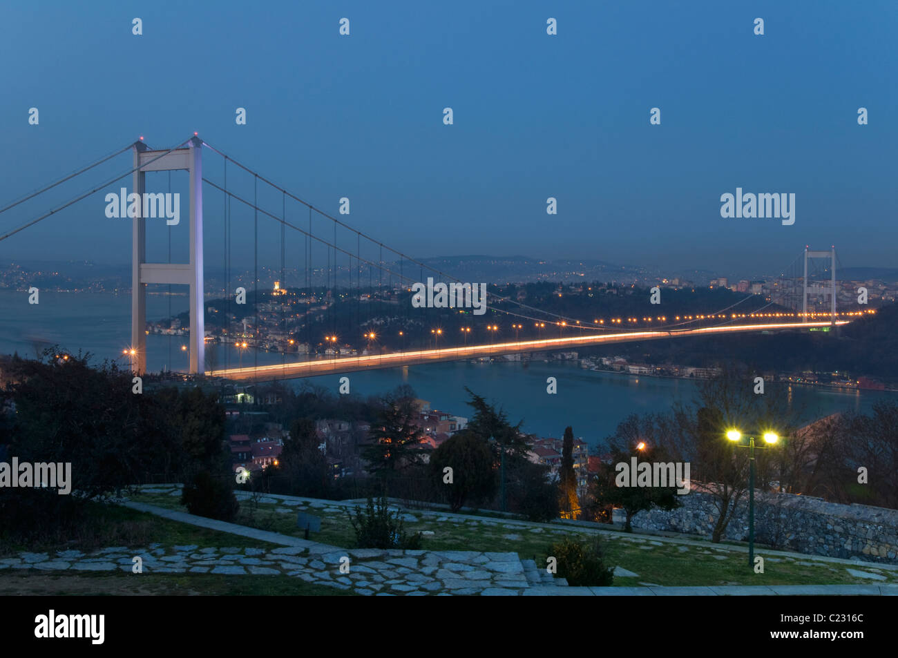 Fatih Mehmet Sultan Bridge,Second bridge of Bosphorus,istanbul,Turkey ...