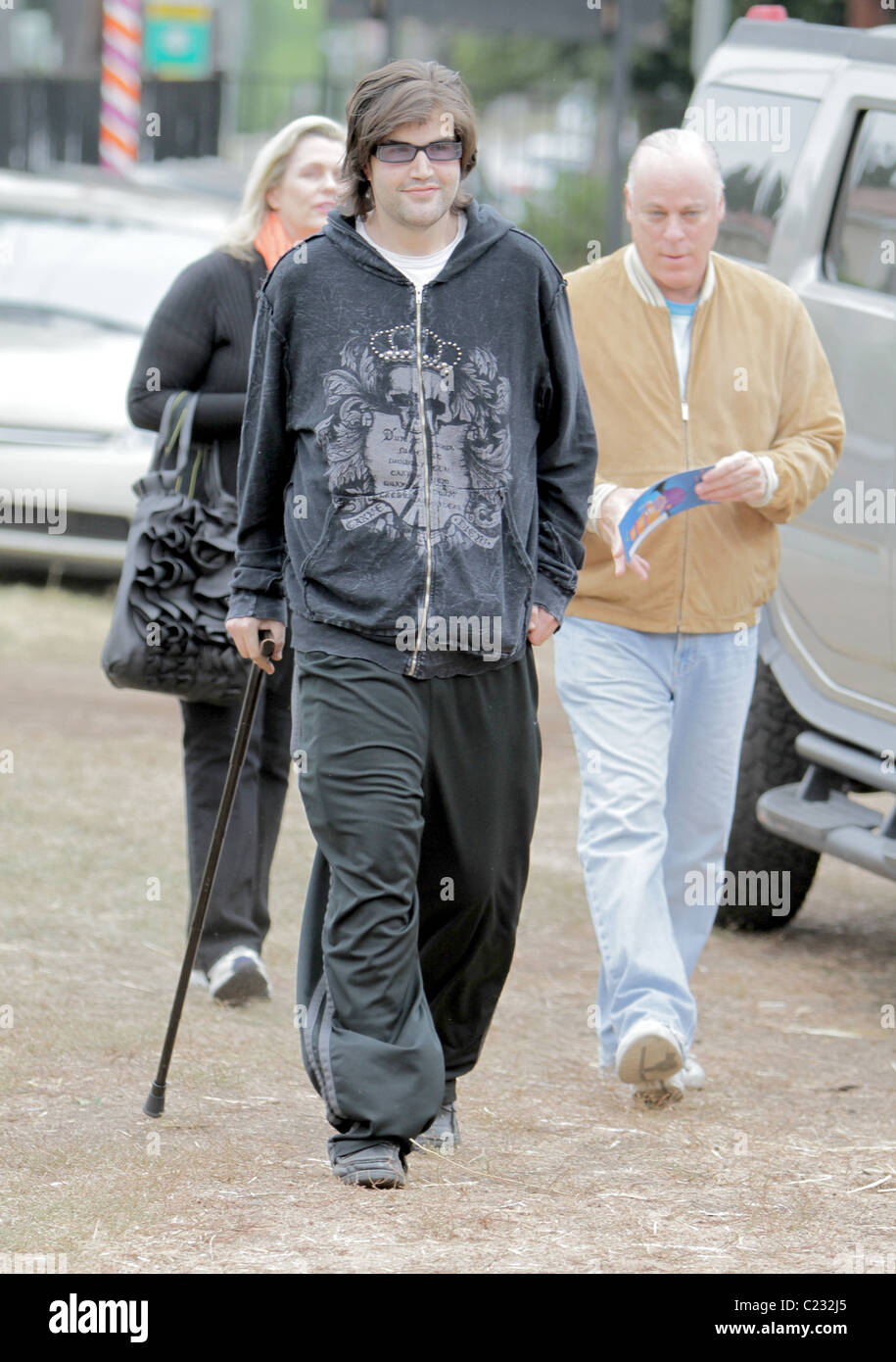 Jason "Gummi Bear" Davis visits Mr. Bones Pumpkin Patch in West ...
