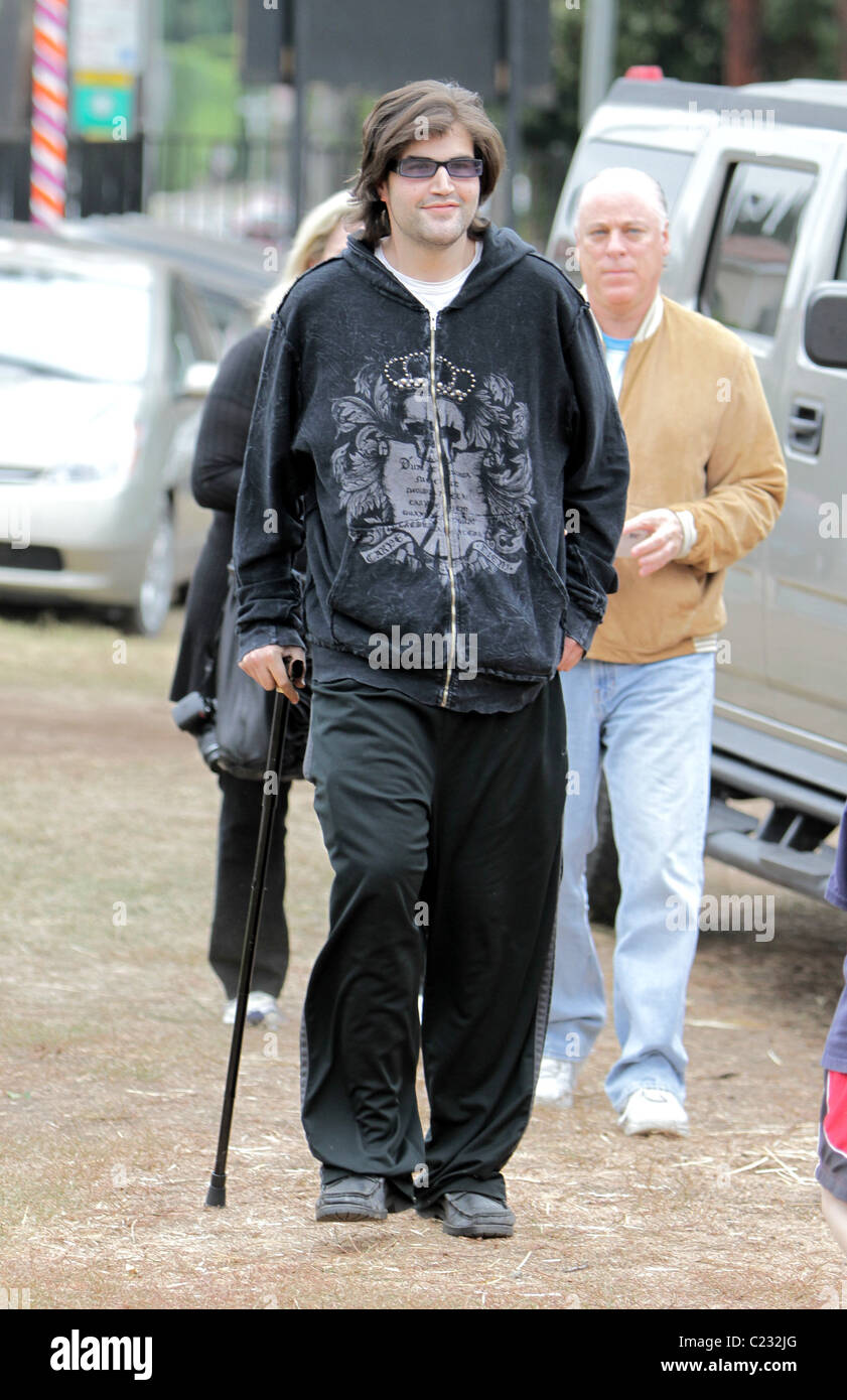 Jason "Gummi Bear" Davis visits Mr. Bones Pumpkin Patch in West ...