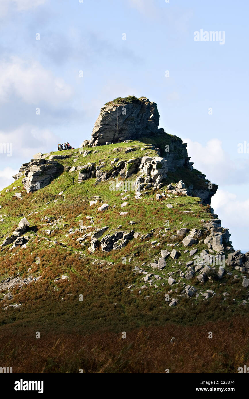 Valley of the Rocks, North Devon, England Stock Photo - Alamy