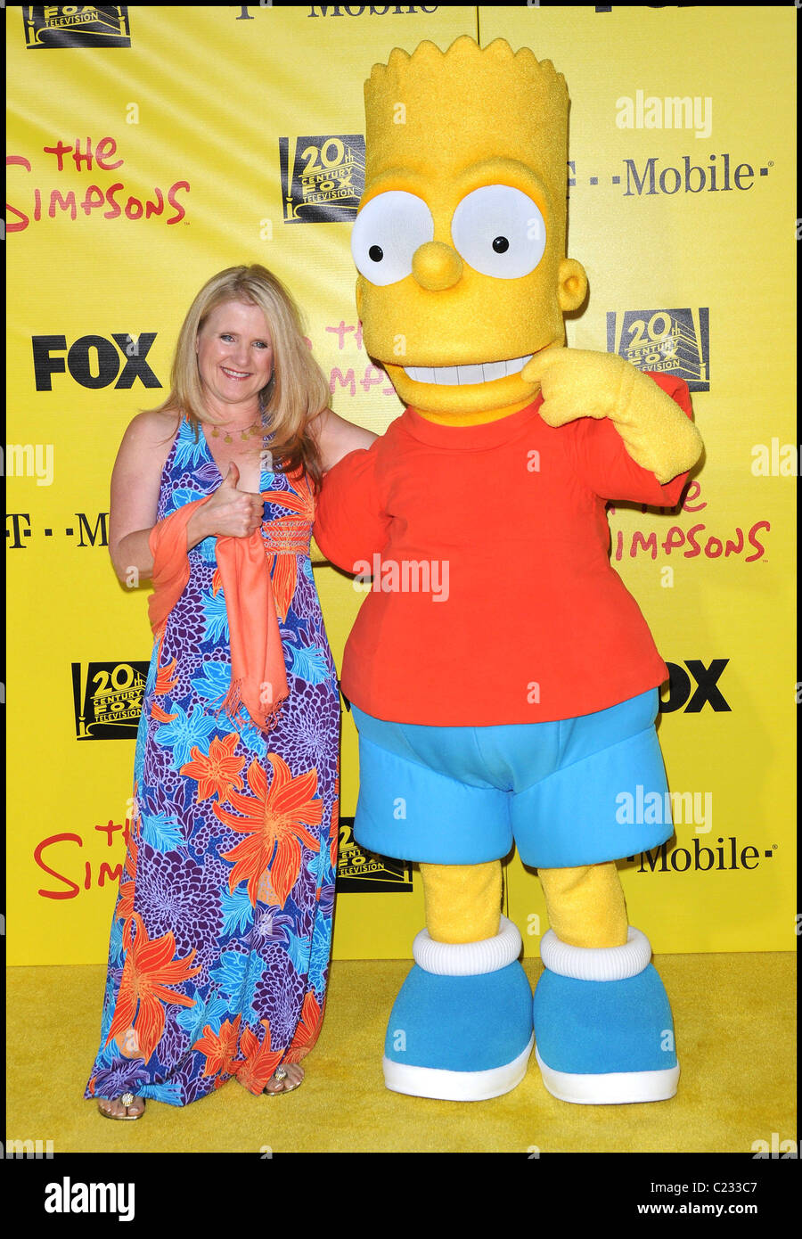 Nancy Cartwright at the Simpsons Treehouse Of Horror XX and 20th ...
