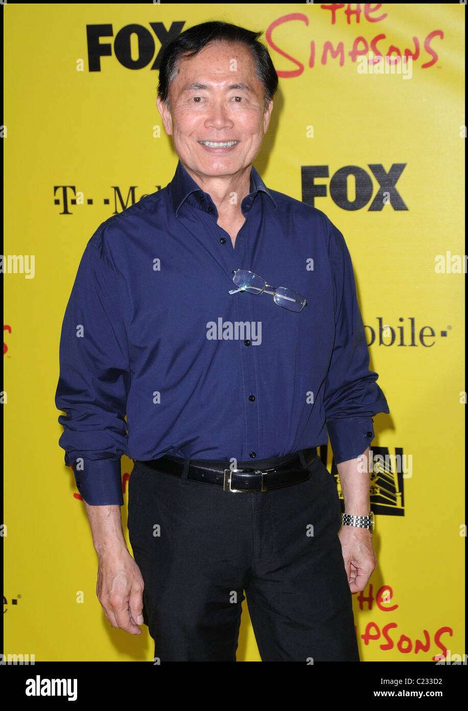 George Takei at the Simpsons Treehouse Of Horror XX and 20th ...