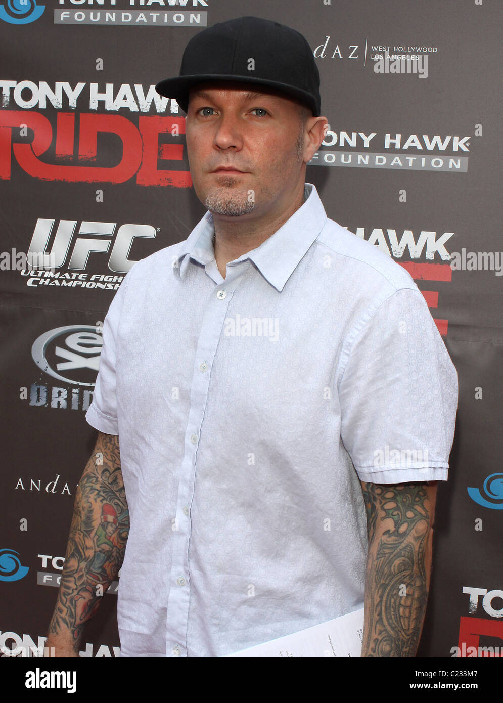Fred Durst, at the 'Tony Hawk: Ride Presents Stand Up For Skateparks ...