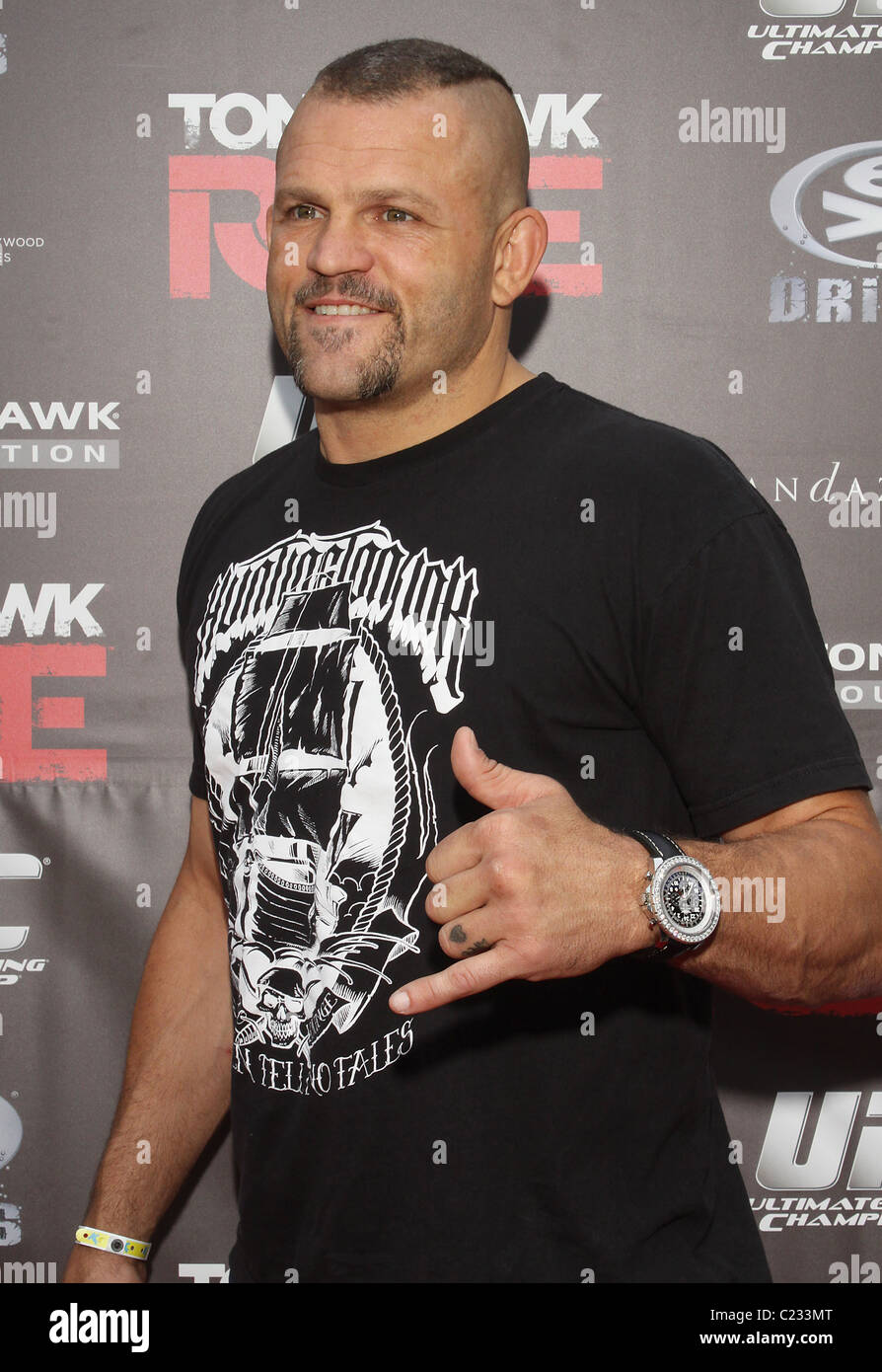 Chuck Liddell, at the 'Tony Hawk: Ride Presents Stand Up For Skateparks ...