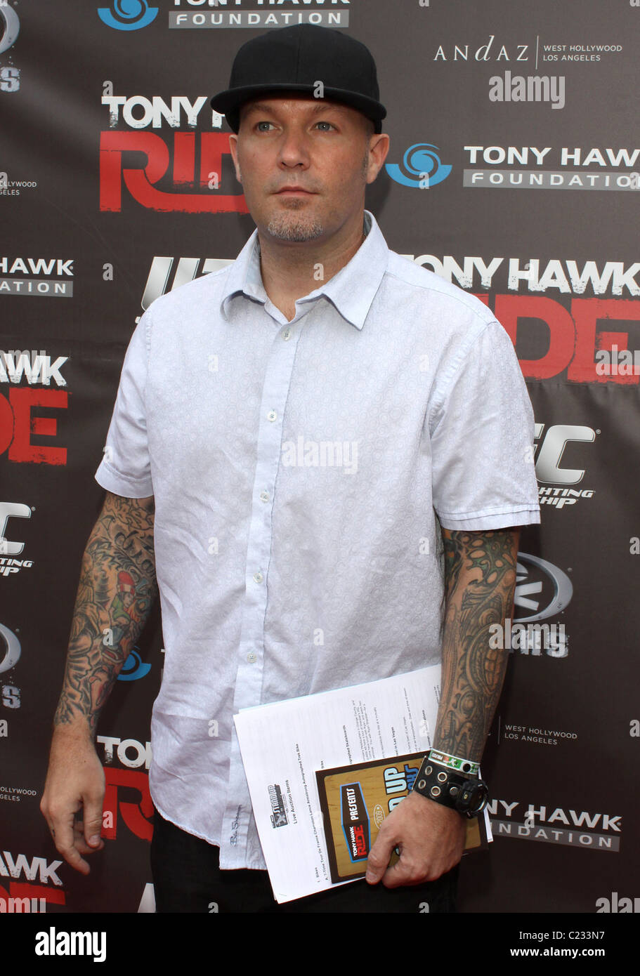 Fred Durst, at the 'Tony Hawk: Ride Presents Stand Up For Skateparks ...