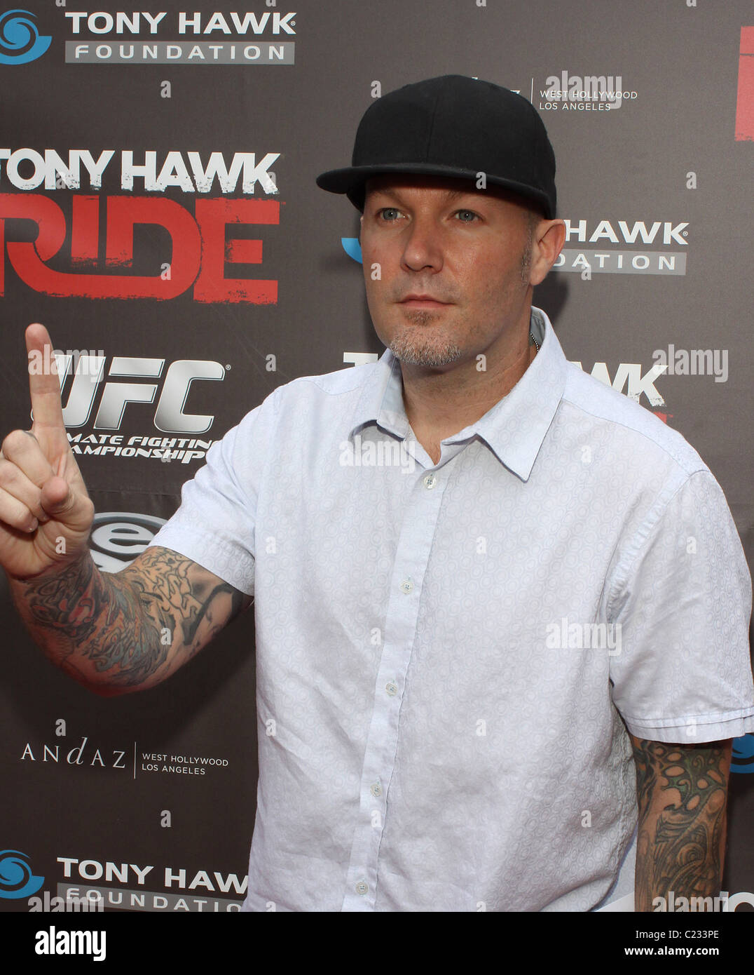 Fred Durst, at the 'Tony Hawk: Ride Presents Stand Up For Skateparks ...