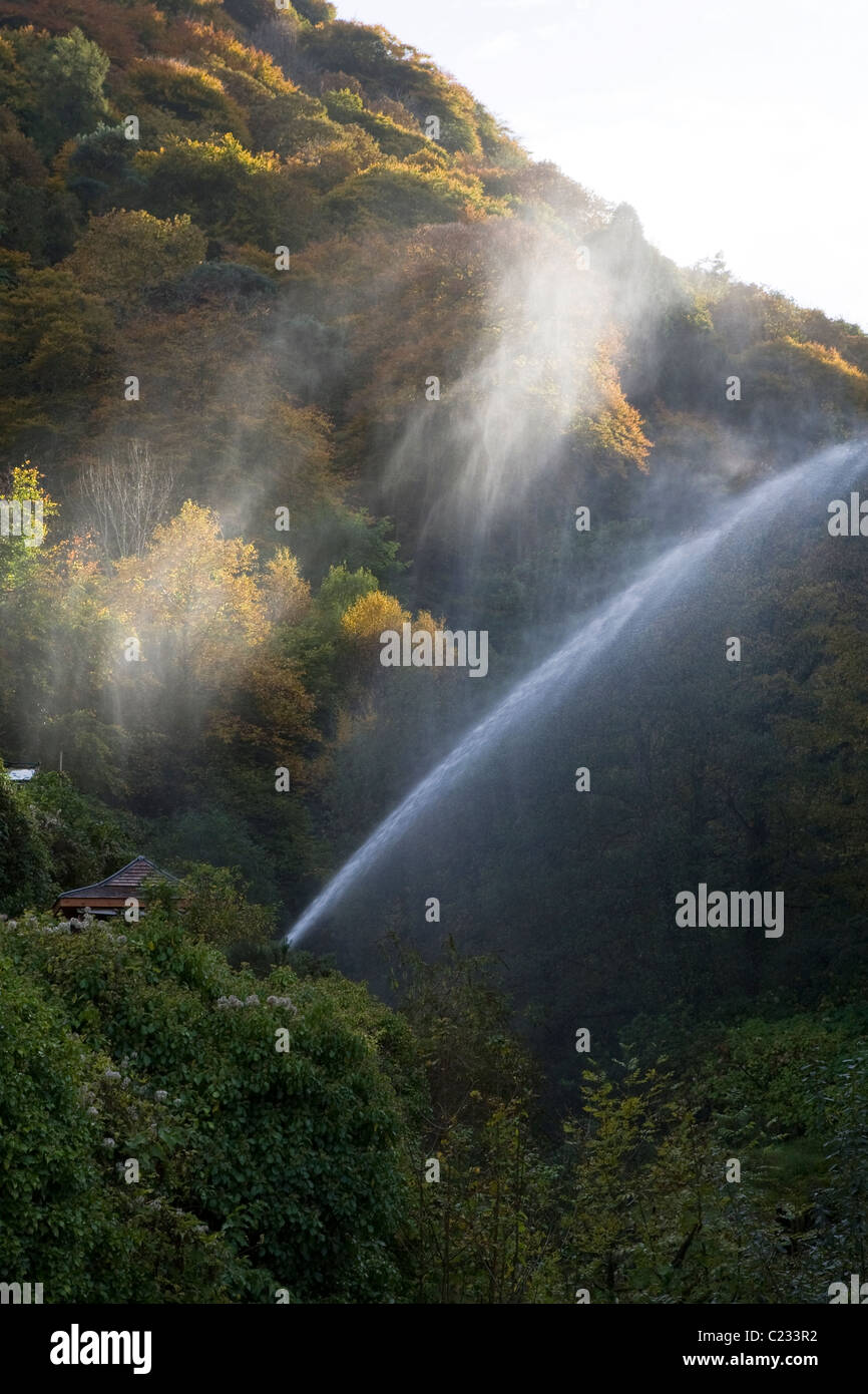 Glen lyn gorge, lynmouth hi-res stock photography and images - Alamy