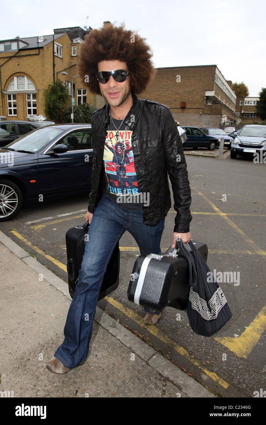 Jamie Archer arrives at a studio for rehearsals London, England - 19.10 ...