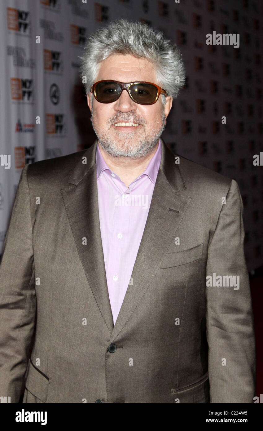 Director, Pedro Almodovar attends the 2009 New York Film Festival ...