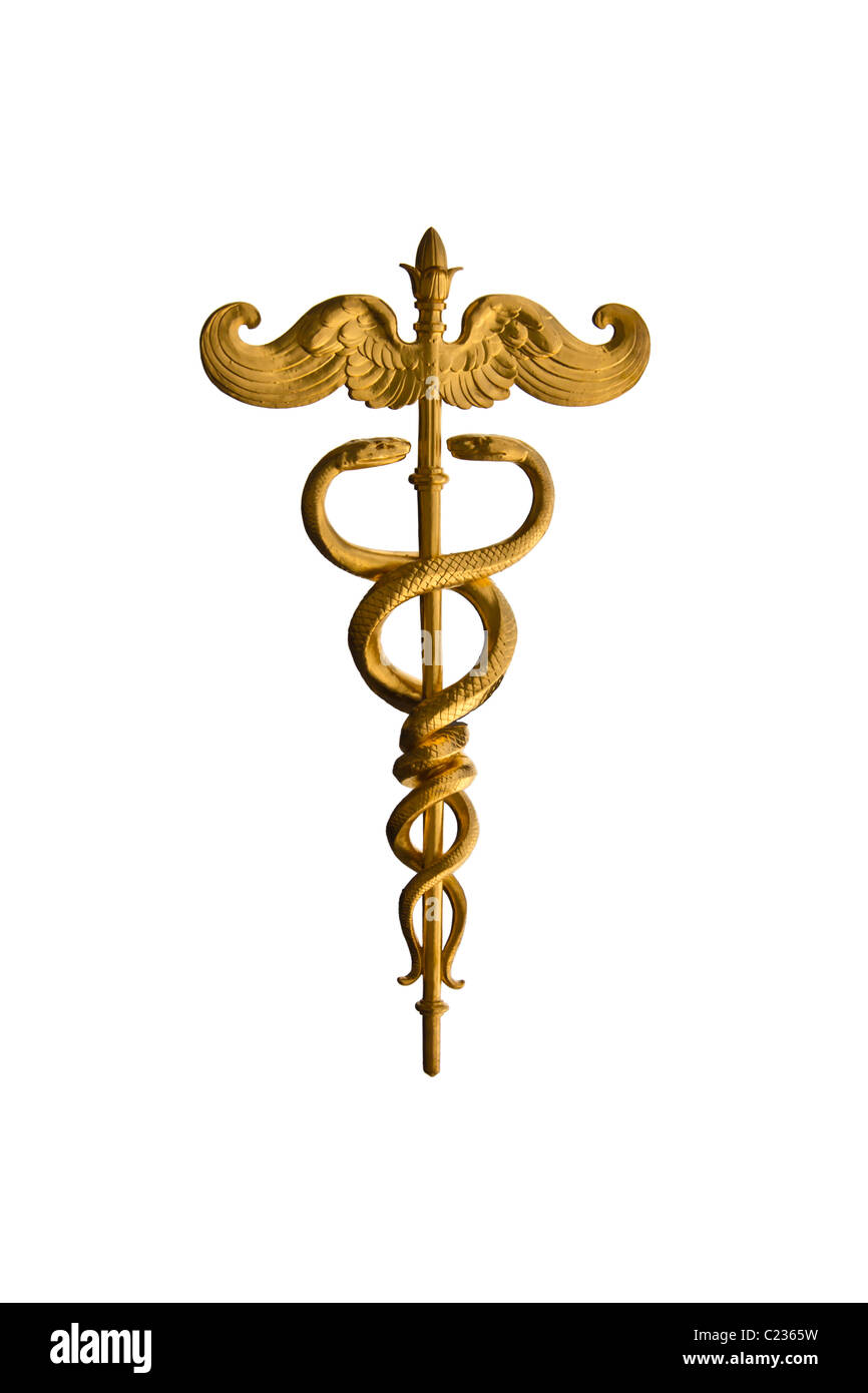 Hippocratic staff Charles Lupica Stock Photo - Alamy