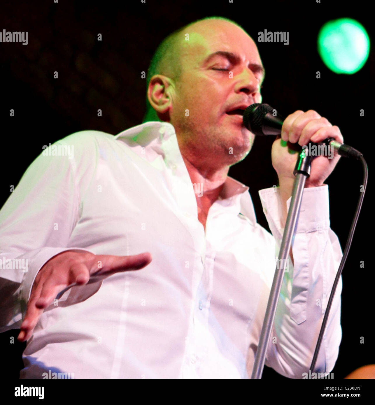 Peter Cox Peter Cox performing live for the first night as lead singer ...