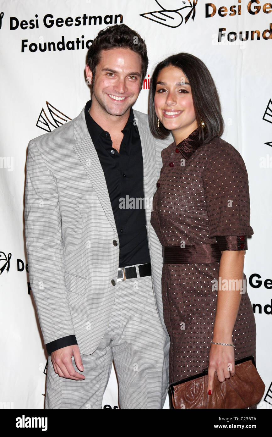 Brandon Barash with his girlfriend 2009 evening with the Stars ...