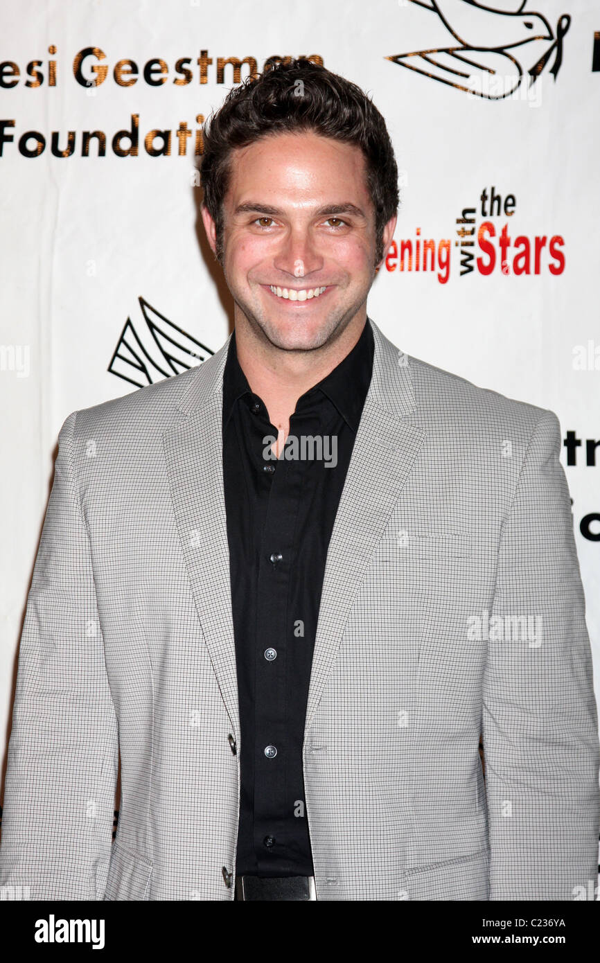 Brandon Barash 2009 evening with the Stars celebrity gala for the Desi ...
